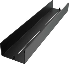 Nimco - Polička, délka 50 cm, matná černá 2091-J-50-90