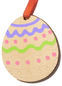 Okamih Velikonoční vajíčko k vybarvení