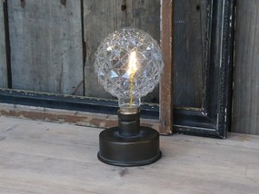 Dekorační stolní lampička Nostalgic Led - Ø 8*17cm