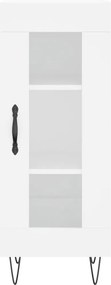 Skříň highboard bílá 34,5 x 34 x 180 cm kompozitní dřevo 3199073