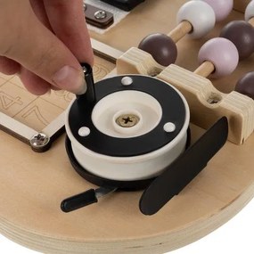 Montessori senzorická manipulační deska medvídek Kruzzel 22584