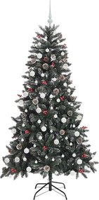 Umělý vánoční stromeček Zelená 180 cm PVC, plast a ocel 3395883