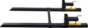 Paletové vidle, 907,2 kg traktorové lopatové vidle, 152,4 cm