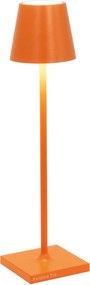 Stolní lampa Poldina Micro 27,5 cm oranžová