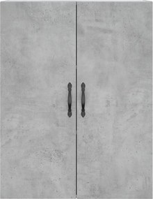 Skříň highboard betonově šedá 69,5x34x180 cm kompozitní dřevo 3198181