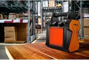 NEO TOOLS 90-060 / Keramický infra zářič (ohřívač) s ventilátorem / 20