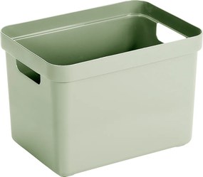 Úložný box Sigma Home, 35 × 24,6 × 24,3 cm, 18 l, zelený