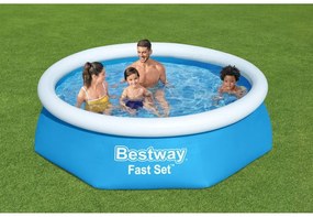 Bestway Bazén s nafukovacím prstencem Fast Set 2,44 x 0,61 m 57448