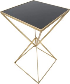 Barový stůl se skleněnou deskou 60x60 cm Piramid – Mauro Ferretti