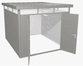 Biohort Zahradní domek BIOHORT HighLine DUO H5 275 x 315 (šedý křemen metalíza)