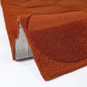 Ručně tkaný vlněný koberec v terakotové barvě 160x230 cm Gigi – Flair Rugs