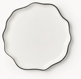 Porcelánový talíř s vlnitým okrajem Bia