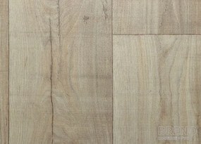 Breno PVC CHROMETEX Fair Oaks 531 – hnědé dřevo, šíře 300 cm