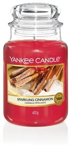 Yankee Candle Vonná Svíčka Sparkling Cinnamon classic velký, 623 g
