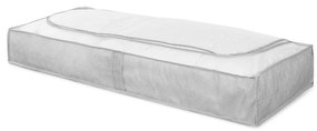 Nízký textilní úložný box Compactor Boston 107 x 46 x 16 cm, šedý