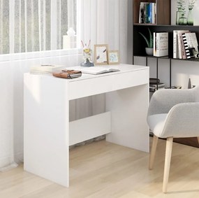 vidaXL Psací stůl 101 x 50 x 76,5 cm kompozitní dřevo [812996] Barva: Bílá