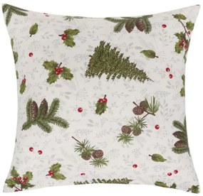 Bellatex Povláček Vánoce 40x40 cm 40x40 cm Vánoce jehličí Zelená