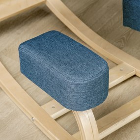 Vinsetto Ergonomická Kolenní Židle z Březového Dřeva, Křeslo pro Udržení Správného Držení Těla s Paměťovou Pěnou a Polyesterovým Polštářem pro Domov …