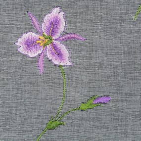 ZÁCLONA NA PÁSCE INESA 350X160 CM KVĚTY