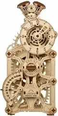 Ugears 3D dřevěné mechanické puzzle Hodiny motoru / od 14 let / 265 dí