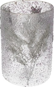 Svícen Twig II ⌀20cm silver