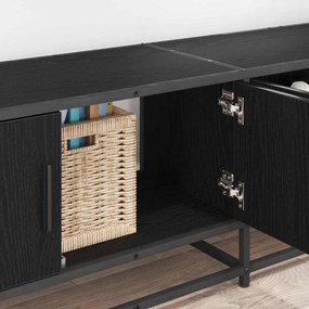 TV jednotky 210 x 35 x 41 cm Černý dub Kompozitní dřevo 3402502