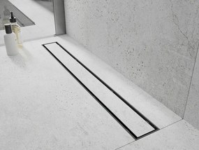 Mexen Flat Abs Plochý ABS lineární odtok 2v1 60 cm, inox - 1069060