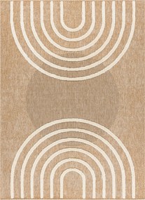 Dywany Łuszczów, Kusový koberec Spark 0688A beige/cream, 80x150, béžová, chodba / předsíň