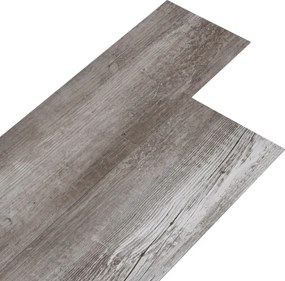 vidaXL Podlahová krytina PVC 5,02 m² 2 mm samolepicí [146601] Barva: matte wood grey