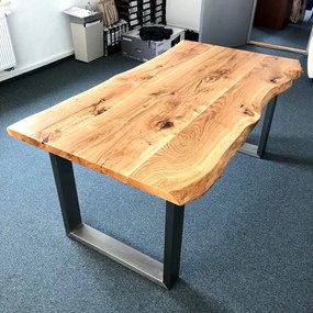 KULHÁNEK Designový stůl s epoxidovou pryskyřicí Velikost desky: 190x80 cm
