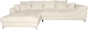 XXXLutz ROHOVÁ SEDAČKA, textil, šedobéžová Carryhome - Sedací soupravy - 00000F000201
