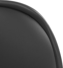 Jídelní otočná židle MAKADI - dřevo, plast, ekokůže, tmavě šedá / buk