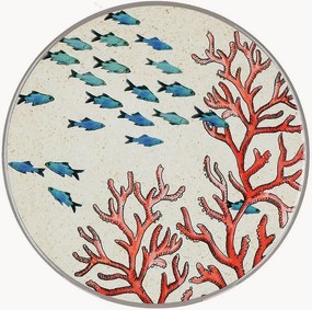 Kulatá podložka pod hrnec Sea Life