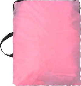 vidaXL Princeznovský stan na hraní s 250 míčky růžový 133 x 140 cm [3107712] Barva: Vícebarevné 2