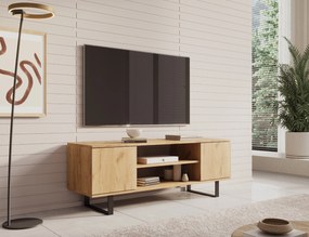 ADRK Furniture Skříňka RTV Lofter 135 cm RTV-LOF-OC-135