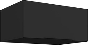ARIA cc | horní skříňka 80 NAGU-36 1F výklopná | 80 cm | HLUBOKÁ | ANTI FINGERPRINT povrch | černá