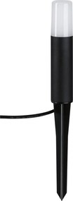 P 94533 Plug & Shine stojací svítidlo Flarea 200mm IP65 3,6W 3.000K černá - PAULMANN