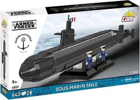 COBI 4859 Francouzská strategická ponorka SNLE / Stavebnice / 1:300 /