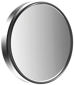 Emco Cosmetic mirrors Pure - Nástěnné holící a kosmetické zrcadlo, nalepovací verze, Ø 152 mm, 5 násobné zvětšování, chrom 109800126