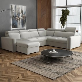 Sedací souprava PEDRO U | 170x315x250 | rozkládací + 2x úložný prostor | VÝBĚR TKANIN