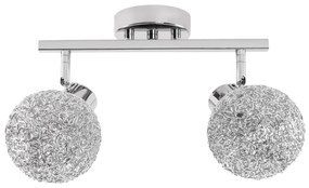 Toolight - Stropní lampa Glamour 2xE27 60W APP671-2C, chromová OSW-05641