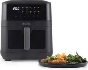Hisense HAF2100DCD černá / Horkovzdušná fritéza / 2100 W / 7,7 l / Dot