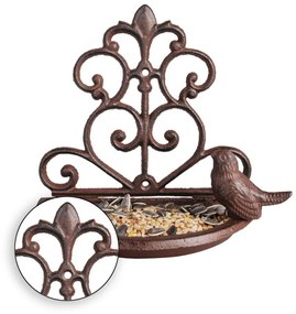 Nástěnné ptačí pítko BIRW II 18,4 cm hnědé