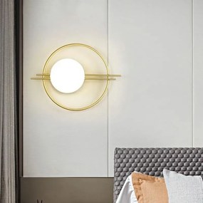 Toolight Nástěnné designové svítidlo APP1436-W GOLD