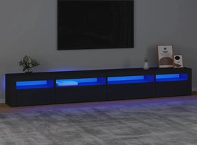 vidaXL TV skříňka s LED osvětlením 270 x 35 x 40 cm [3152749] Barva: Černá