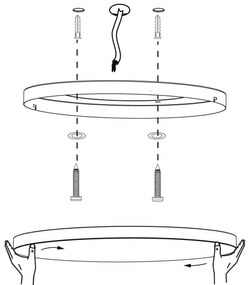 Eglo 900055 - LED RGBW Stmívatelné stropní svítidlo TURCONA-Z LED/22,4W/230V