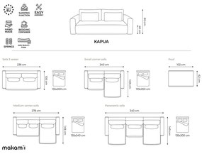 Modrá podnožka Kapua – Makamii