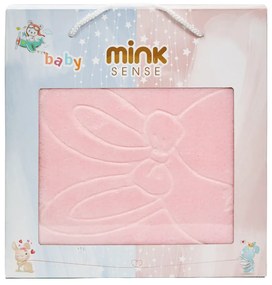 Tegatex Dětská deka mikroflanel - Růžový zajíček 100*120 cm