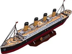 CUBICFUN 3D puzzle Titanic / 125 dílků / 60,9 x 10,1 x 20,8 cm