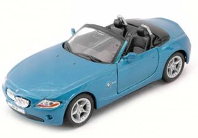 Welly BMW Z4 convertible, Modré 1:34-39